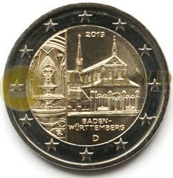 Germany 2 euro 2013 Baden-Wurttemberg A (# 2307-1 )