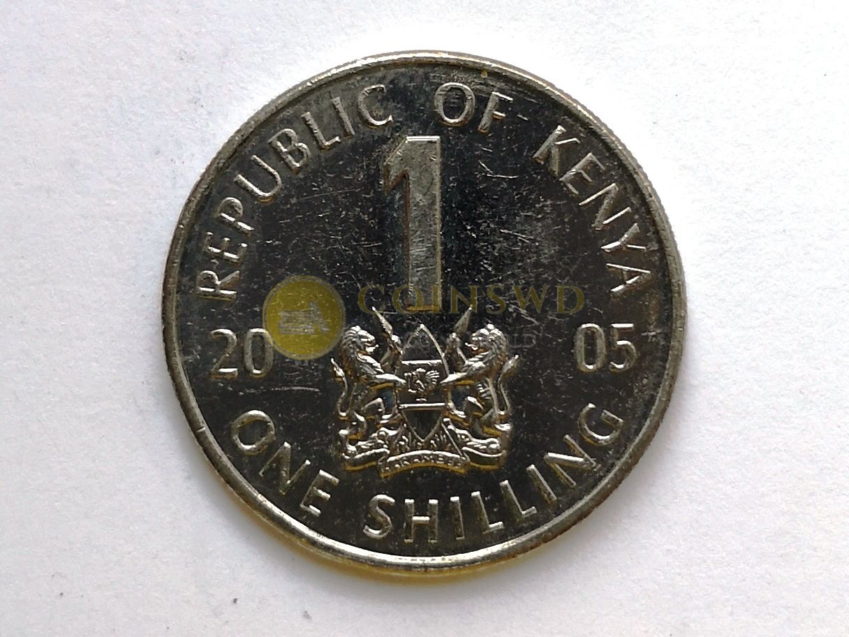 Kenya 1 shilling 2005-2010 1st President of Kenya Jomo Kenyatta (VF-XF ...