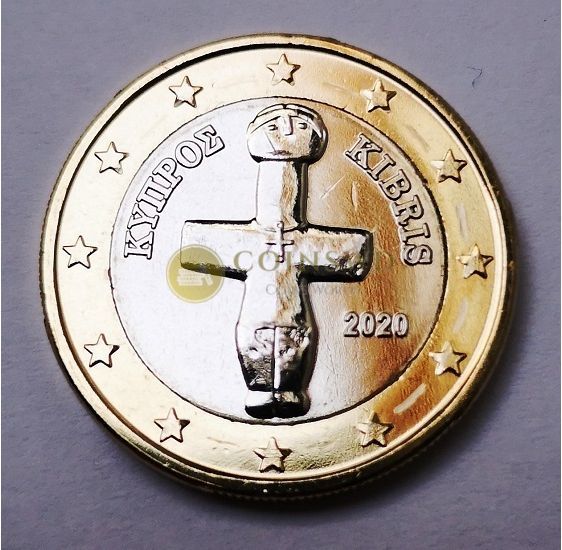 Cyprus 1 euro 2020 Regular (#7398) (# 7398-1 )